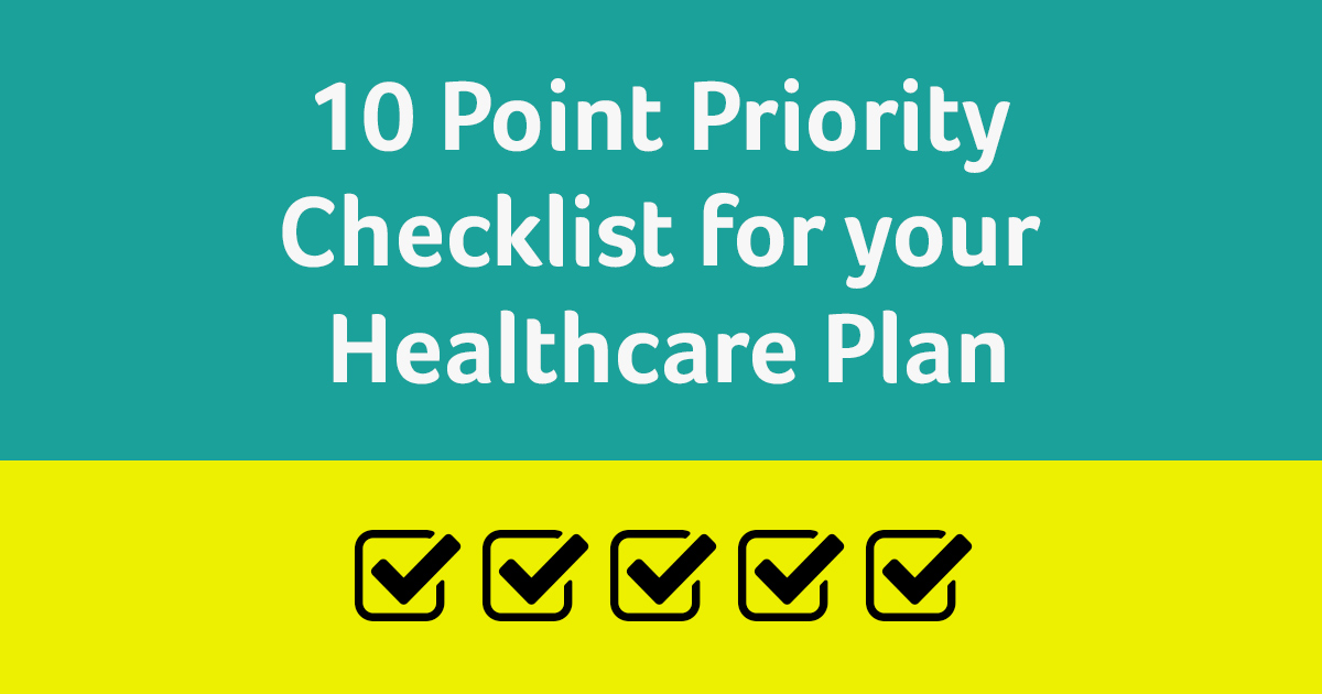 Our 10 Point Health Plan Checklist for a successful Pet Health Plan