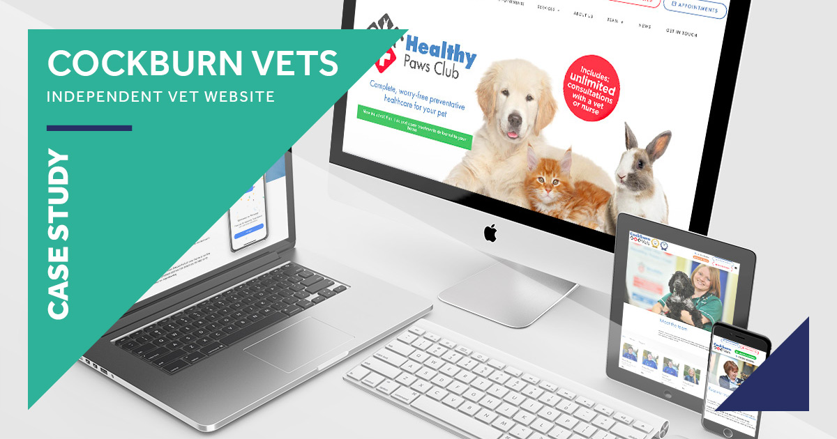 Cockburn Vets Independent Vet Website Design | Easy Direct Debits